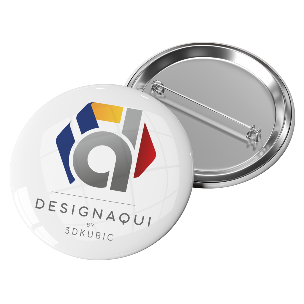 Pin metálico - 3DKubic